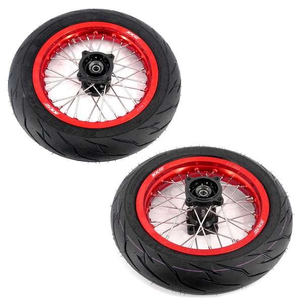 KKE 1.85*12’‘ & 2.15*12’‘ E-Bike Mini Wheels Kit with Tires Fit For Ra ...
